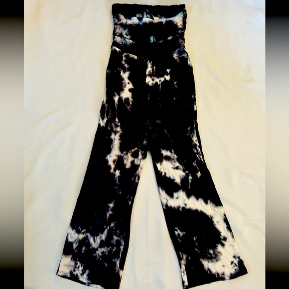 antistar | Pants & Jumpsuits | Antistar Black And White Tie Dye ...